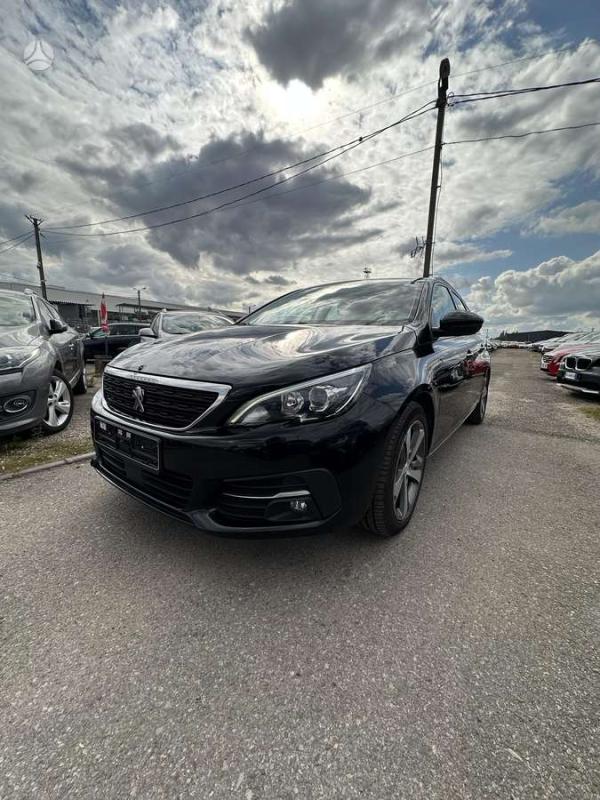 Black Peugeot 308 2019 in Kaunas, with an engine capacity of 1.50 L and mileage of 254 thousand km for 6750 €, photo 1 on AUTOMOTO.COM.LV