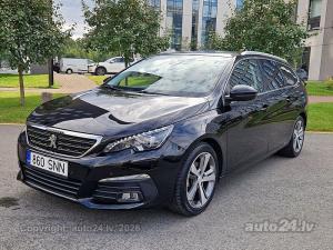 Black Peugeot 308 2019 in Tallinn, with an engine capacity of 1.20 L and mileage of 126 thousand km for 10990 €, photo  on AUTOMOTO.COM.LV
