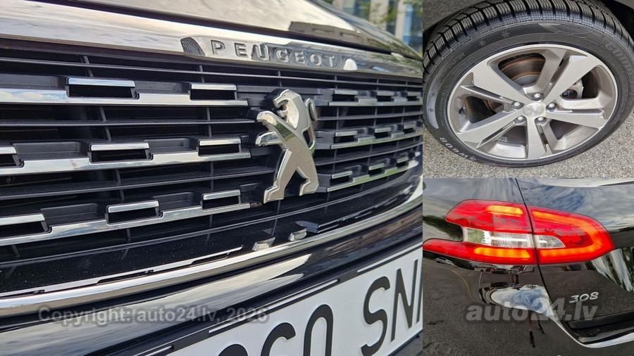 Black Peugeot 308 2019 in Tallinn, with an engine capacity of 1.20 L and mileage of 126 thousand km for 10990 €, photo 28 on AUTOMOTO.COM.LV