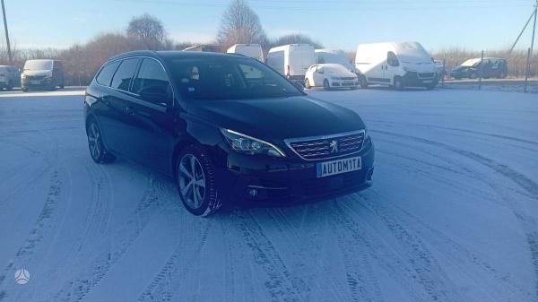 Black Peugeot 308 2020 in Taurage, with an engine capacity of 1.50 L and mileage of 220 thousand km for 5999 €, photo 1 on AUTOMOTO.COM.LV