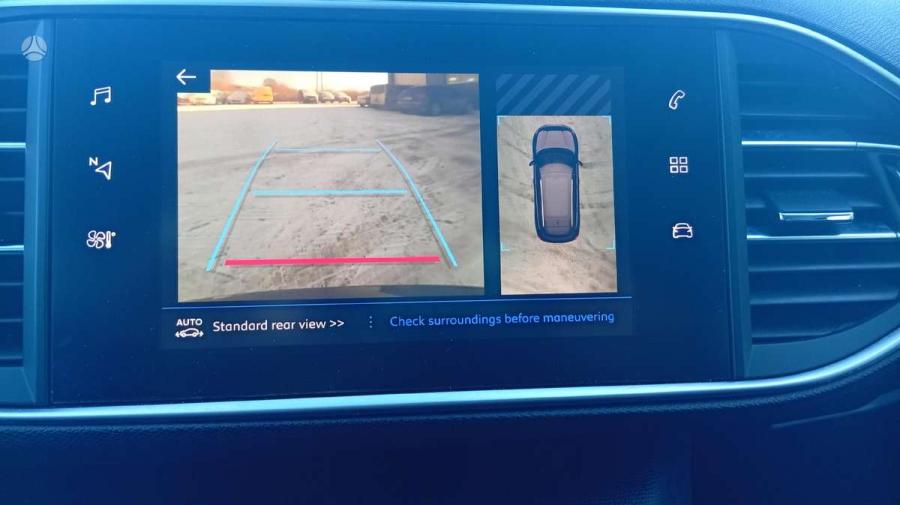 Черный Пежо 308 2020 в Таураге, объемом двигателя 1.50 л и пробегом 220 тыс. км за 5999 €, фото 14 на AUTOMOTO.COM.LV