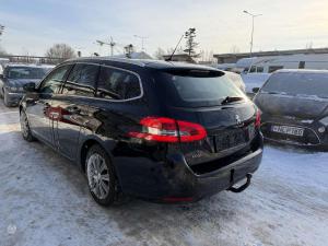 Black Peugeot 308 2020 in Klaipeda, with an engine capacity of 1.50 L and mileage of 102 thousand km for 7300 €, photo 6 on AUTOMOTO.COM.LV
