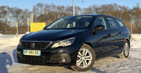 Black Peugeot 308 2020 in Taurage, with an engine capacity of 1.50 L and mileage of 189 thousand km for 5600 €, photo 2 on AUTOMOTO.COM.LV