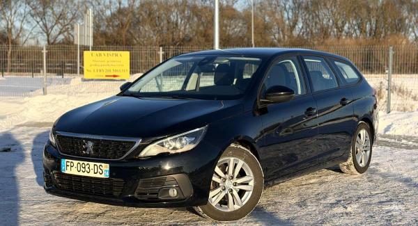 Black Peugeot 308 2020 in Taurage, with an engine capacity of 1.50 L and mileage of 189 thousand km for 5600 €, photo 7 on AUTOMOTO.COM.LV
