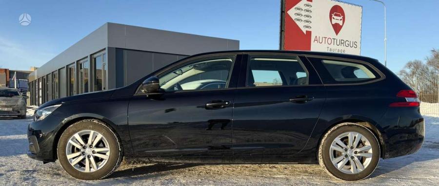 Black Peugeot 308 2020 in Taurage, with an engine capacity of 1.50 L and mileage of 189 thousand km for 5600 €, photo 9 on AUTOMOTO.COM.LV