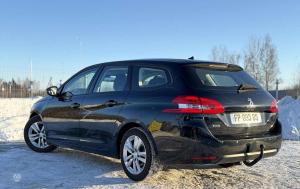 Black Peugeot 308 2020 in Taurage, with an engine capacity of 1.50 L and mileage of 189 thousand km for 5600 €, photo 15 on AUTOMOTO.COM.LV
