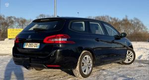 Black Peugeot 308 2020 in Taurage, with an engine capacity of 1.50 L and mileage of 189 thousand km for 5600 €, photo 16 on AUTOMOTO.COM.LV