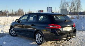 Black Peugeot 308 2020 in Taurage, with an engine capacity of 1.50 L and mileage of 189 thousand km for 5600 €, photo 19 on AUTOMOTO.COM.LV