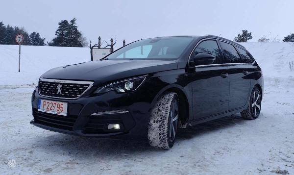 Black Peugeot 308 2020 in Siauliai, with an engine capacity of 1.50 L and mileage of 231 thousand km for 7900 €, photo 2 on AUTOMOTO.COM.LV