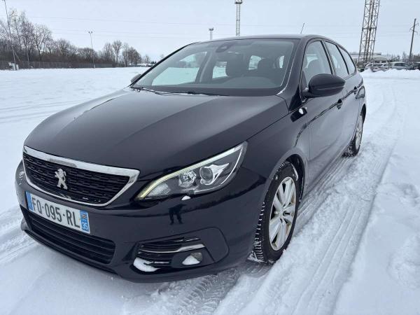 Black Peugeot 308 2020 in Marijampole, with an engine capacity of 1.50 L and mileage of 202 thousand km for 5250 €, photo 1 on AUTOMOTO.COM.LV