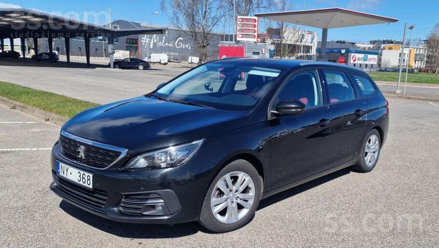 Melns Peugeot 308 2020 Rīga, ar dzinēja tilpumu 1.50 L un nobraukumu 149 tūkst. km par 7400 €, foto 4 vietnē AUTOMOTO.COM.LV