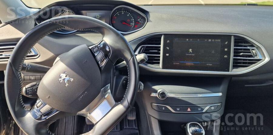 Melns Peugeot 308 2020 Rīga, ar dzinēja tilpumu 1.50 L un nobraukumu 149 tūkst. km par 7400 €, foto 22 vietnē AUTOMOTO.COM.LV