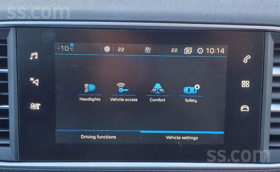 Melns Peugeot 308 2020 Rīga, ar dzinēja tilpumu 1.50 L un nobraukumu 149 tūkst. km par 7400 €, foto 28 vietnē AUTOMOTO.COM.LV