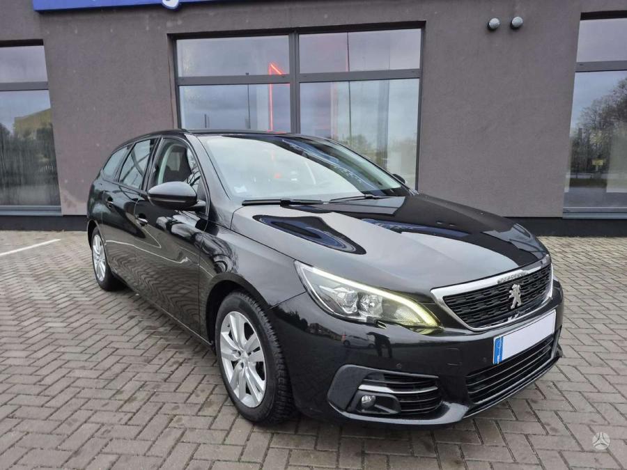 Black Peugeot 308 2021 in Taurage, with an engine capacity of 1.50 L and mileage of 182 thousand km for 5999 €, photo 6 on AUTOMOTO.COM.LV