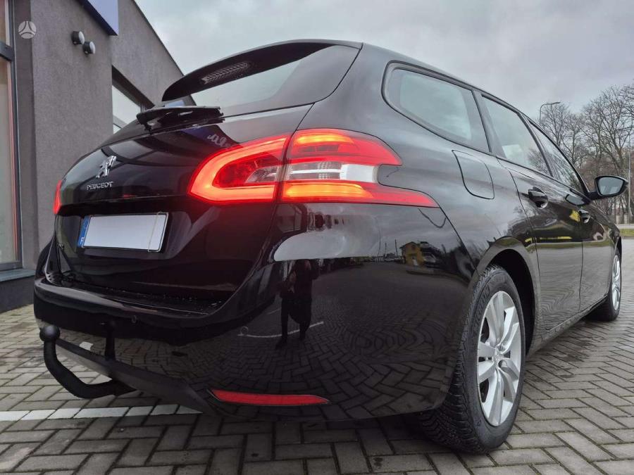 Black Peugeot 308 2021 in Taurage, with an engine capacity of 1.50 L and mileage of 182 thousand km for 5999 €, photo 15 on AUTOMOTO.COM.LV