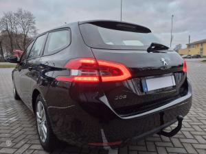 Black Peugeot 308 2021 in Taurage, with an engine capacity of 1.50 L and mileage of 182 thousand km for 5999 €, photo 18 on AUTOMOTO.COM.LV