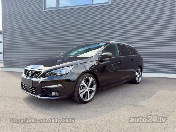 Black Peugeot 308 2021 in Tallinn, with an engine capacity of 1.20 L and mileage of 121 thousand km for 12900 €, photo 2 on AUTOMOTO.COM.LV