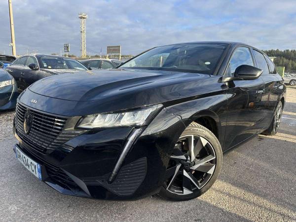 Black Peugeot 308 2022 in Vilnius, with an engine capacity of 1.20 L and mileage of 146 thousand km for 12099 €, photo 1 on AUTOMOTO.COM.LV