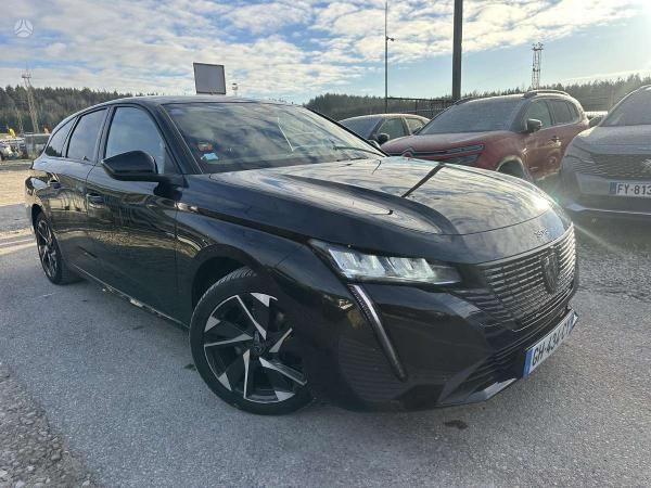 Black Peugeot 308 2022 in Vilnius, with an engine capacity of 1.20 L and mileage of 146 thousand km for 12099 €, photo 3 on AUTOMOTO.COM.LV