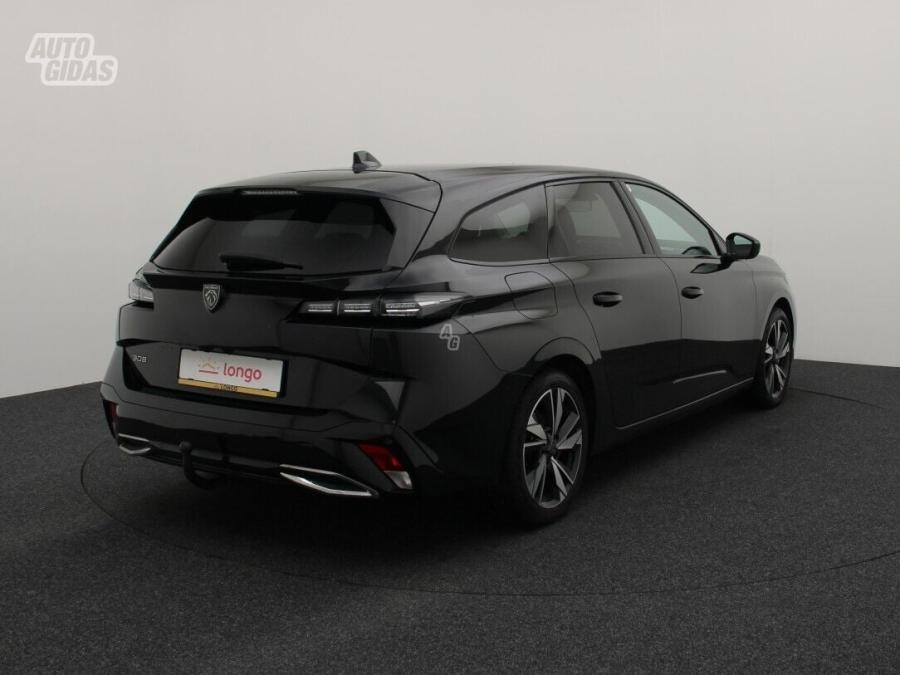 Black Peugeot 308 2022 in Vilnius, with an engine capacity of 1.50 L and mileage of 182 thousand km for 15399 €, photo 8 on AUTOMOTO.COM.LV