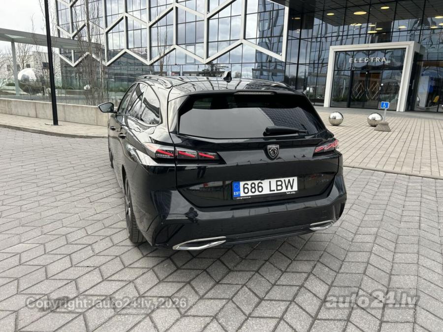 Melns Peugeot 308 2022 Tallina, ar dzinēja tilpumu 1.60 L un nobraukumu 87 tūkst. km par 27800 €, foto 7 vietnē AUTOMOTO.COM.LV