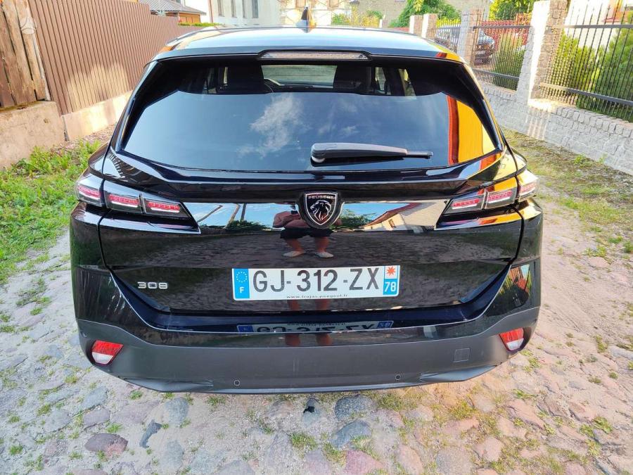 Melns Peugeot 308 2022 Marijampole, ar dzinēja tilpumu 1.20 L un nobraukumu 97 tūkst. km par 12457 €, foto 8 vietnē AUTOMOTO.COM.LV