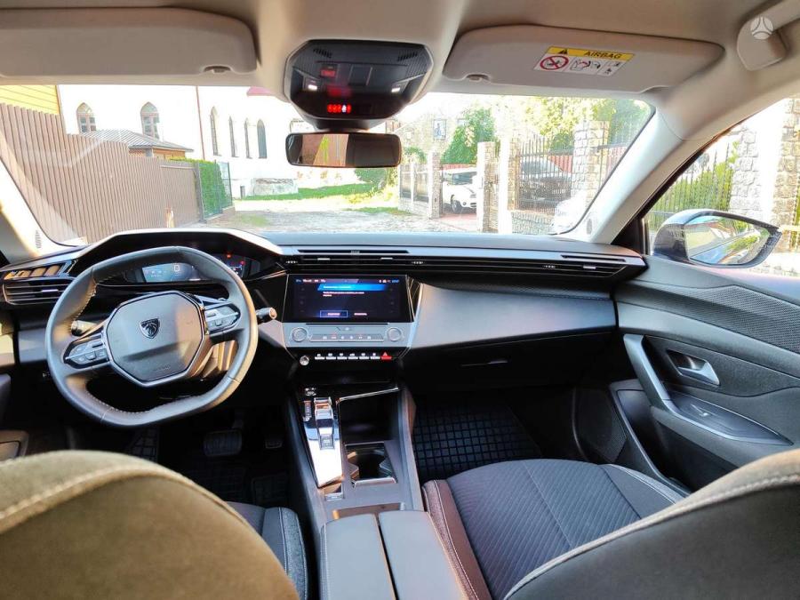 Melns Peugeot 308 2022 Marijampole, ar dzinēja tilpumu 1.20 L un nobraukumu 97 tūkst. km par 12457 €, foto 12 vietnē AUTOMOTO.COM.LV