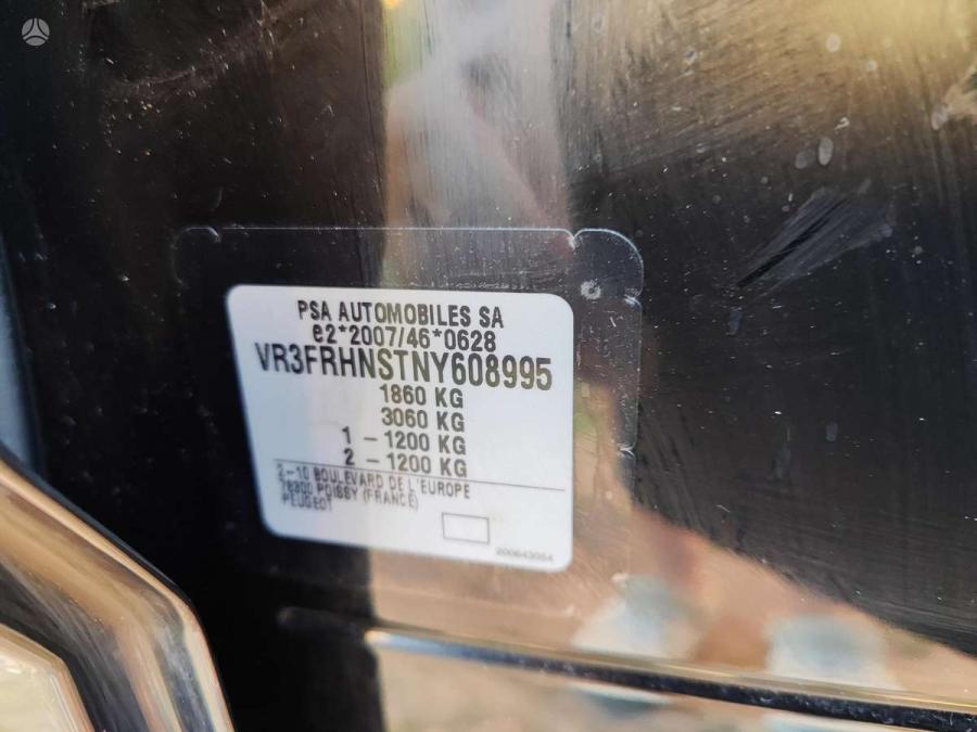 Melns Peugeot 308 2022 Marijampole, ar dzinēja tilpumu 1.20 L un nobraukumu 97 tūkst. km par 12457 €, foto 33 vietnē AUTOMOTO.COM.LV