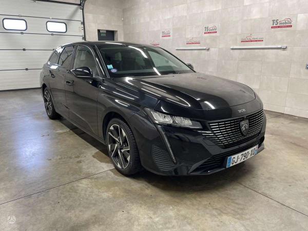 Black Peugeot 308 2022 in Marijampole, with an engine capacity of 1.20 L and mileage of 99 thousand km for 12342 €, photo 3 on AUTOMOTO.COM.LV