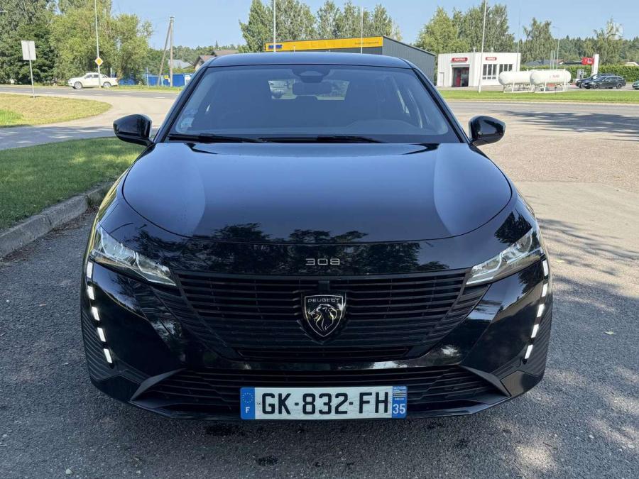 Black Peugeot 308 2022 in Taurage, with an engine capacity of 1.20 L and mileage of 150 thousand km for 8700 €, photo 5 on AUTOMOTO.COM.LV