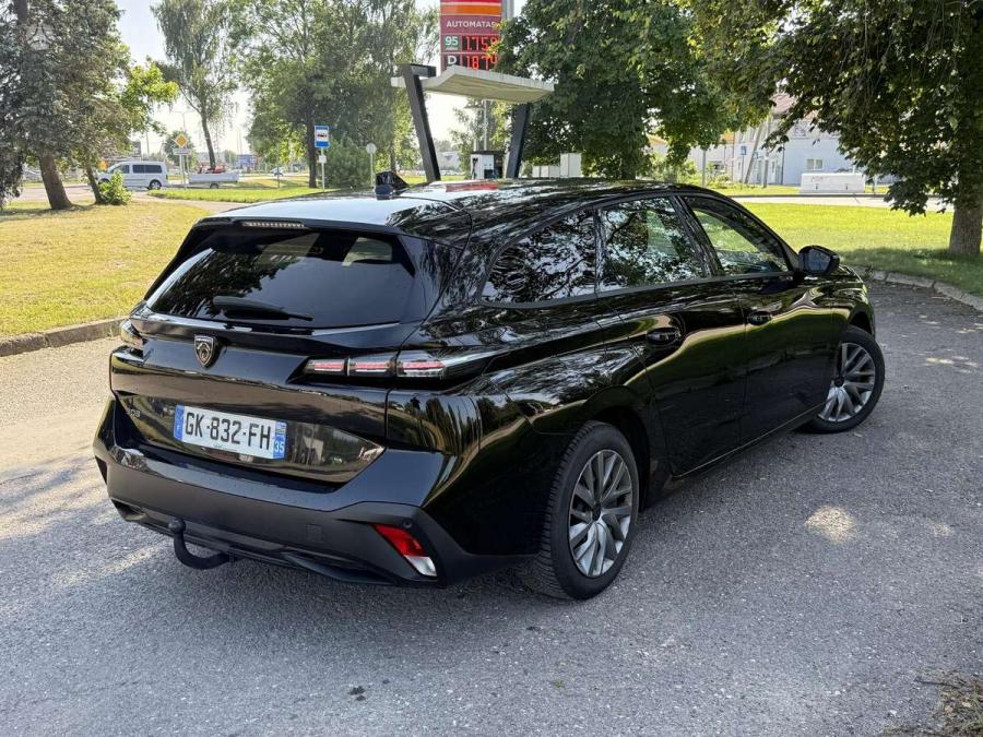 Black Peugeot 308 2022 in Taurage, with an engine capacity of 1.20 L and mileage of 150 thousand km for 8700 €, photo 7 on AUTOMOTO.COM.LV