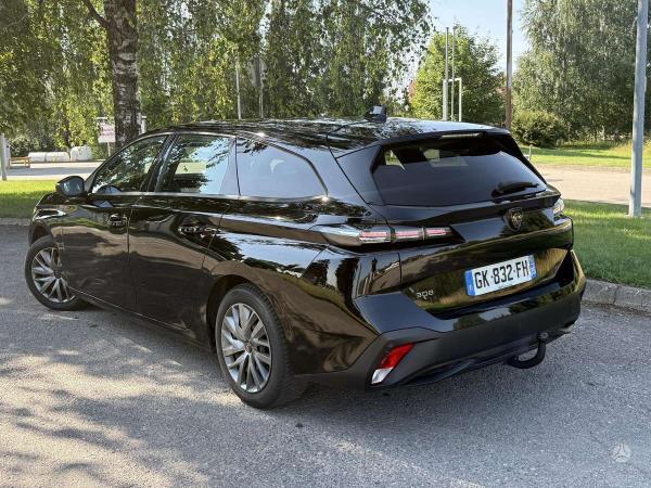 Black Peugeot 308 2022 in Taurage, with an engine capacity of 1.20 L and mileage of 150 thousand km for 8700 €, photo 7 on AUTOMOTO.COM.LV