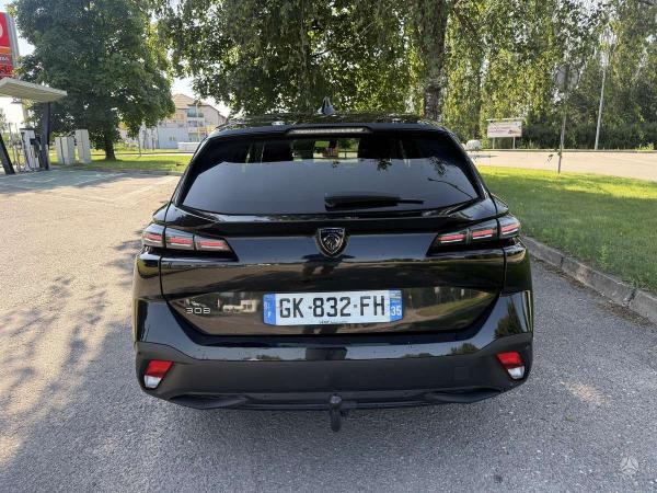 Black Peugeot 308 2022 in Taurage, with an engine capacity of 1.20 L and mileage of 150 thousand km for 8700 €, photo 8 on AUTOMOTO.COM.LV