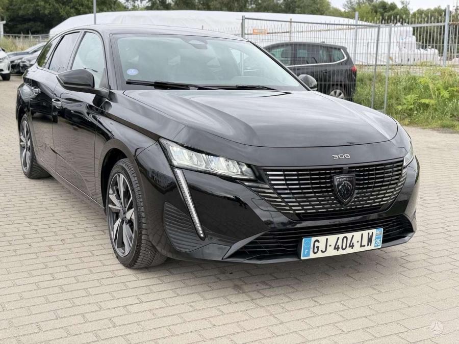 Melns Peugeot 308 2022 Marijampole, ar dzinēja tilpumu 1.20 L un nobraukumu 139 tūkst. km par 12947 €, foto 6 vietnē AUTOMOTO.COM.LV