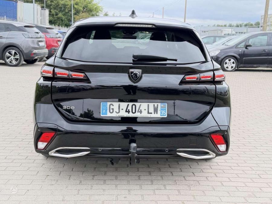 Melns Peugeot 308 2022 Marijampole, ar dzinēja tilpumu 1.20 L un nobraukumu 139 tūkst. km par 12947 €, foto 12 vietnē AUTOMOTO.COM.LV