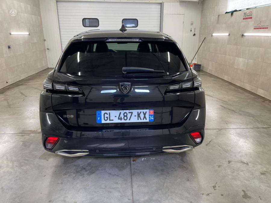Melns Peugeot 308 2022 Marijampole, ar dzinēja tilpumu 1.20 L un nobraukumu 191 tūkst. km par 11955 €, foto 6 vietnē AUTOMOTO.COM.LV