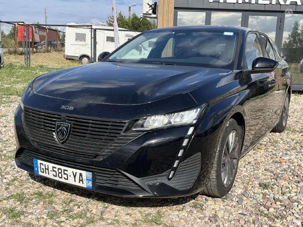 Peugeot 308 2022 in Vilnius on AUTOMOTO.COM.LV Black Peugeot 308 2022 in Vilnius, with an engine capacity of 1.20 L and mileage of 183 thousand km for 9317 €, photo 1 on AUTOMOTO.COM.LV