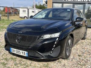 Black Peugeot 308 2022 in Vilnius, with an engine capacity of 1.20 L and mileage of 183 thousand km for 9317 €, photo  on AUTOMOTO.COM.LV