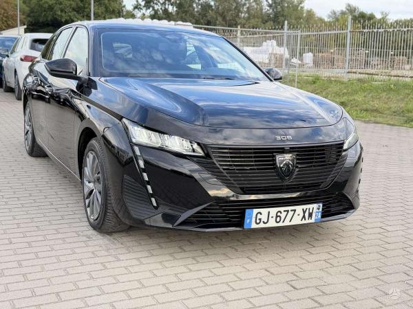 Black Peugeot 308 2022 in Marijampole, with an engine capacity of 1.20 L and mileage of 131 thousand km for 10164 €, photo 6 on AUTOMOTO.COM.LV