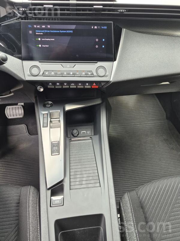 Melns Peugeot 308 2022 Rīga, ar dzinēja tilpumu 1.50 L un nobraukumu 70 tūkst. km par 12800 €, foto 10 vietnē AUTOMOTO.COM.LV
