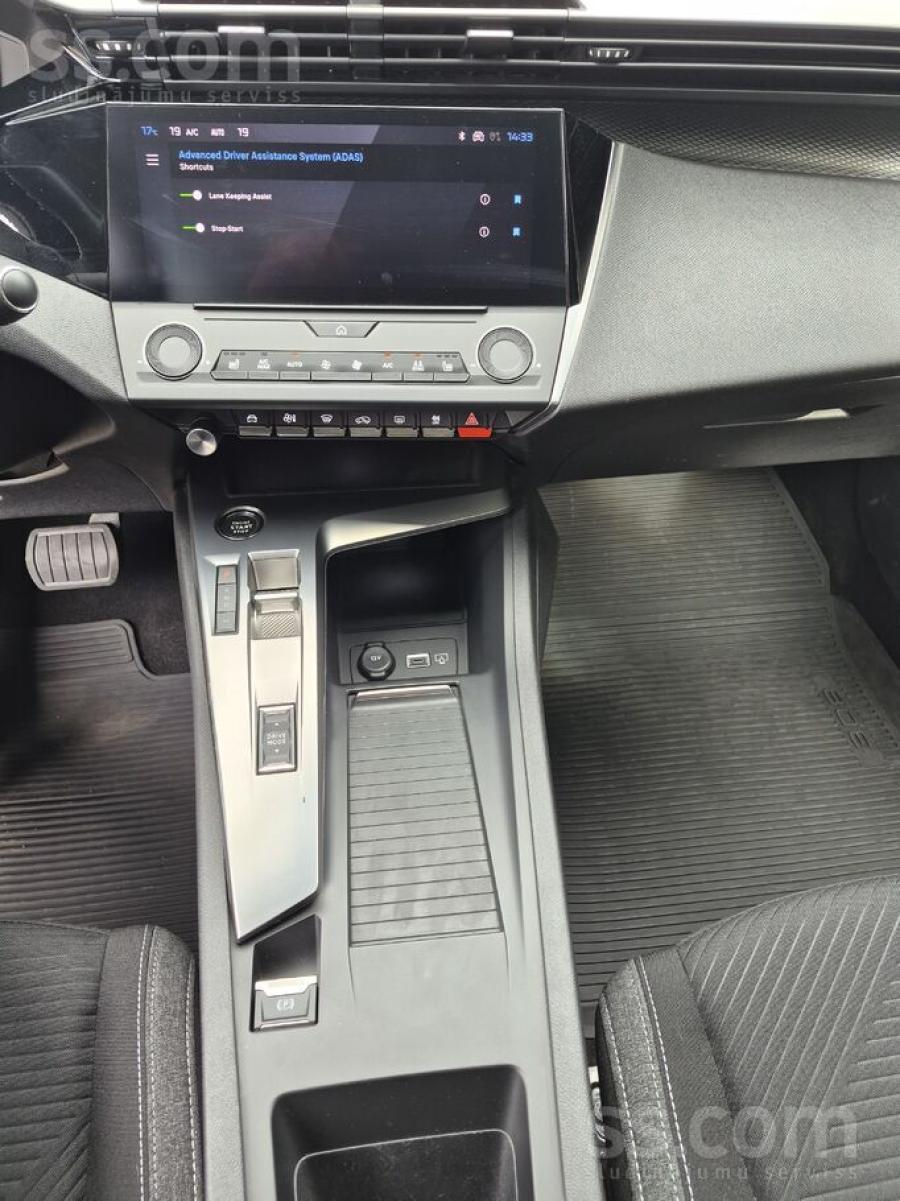 Melns Peugeot 308 2022 Rīga, ar dzinēja tilpumu 1.50 L un nobraukumu 70 tūkst. km par 12800 €, foto 10 vietnē AUTOMOTO.COM.LV