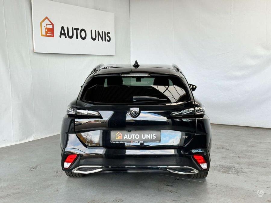 Melns Peugeot 308 2023 Viļņa, ar dzinēja tilpumu 1.20 L un nobraukumu 174 tūkst. km par 16214 €, foto 5 vietnē AUTOMOTO.COM.LV