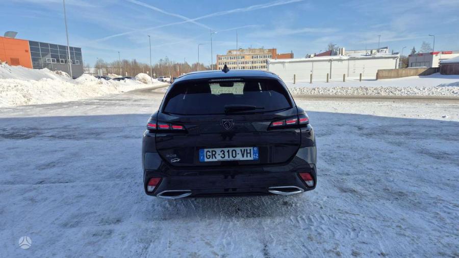 Melns Peugeot 308 2023 Tauragė, ar dzinēja tilpumu 1.50 L un nobraukumu 98 tūkst. km par 12900 €, foto 7 vietnē AUTOMOTO.COM.LV
