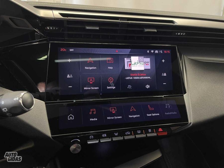 Melns Peugeot 308 2023 Viļņa, ar dzinēja tilpumu 1.20 L un nobraukumu 89 tūkst. km par 17900 €, foto 26 vietnē AUTOMOTO.COM.LV
