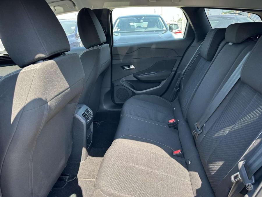 Black Peugeot 308 2023 in Vilnius, with an engine capacity of 1.20 L and mileage of 166 thousand km for 10647 €, photo 11 on AUTOMOTO.COM.LV