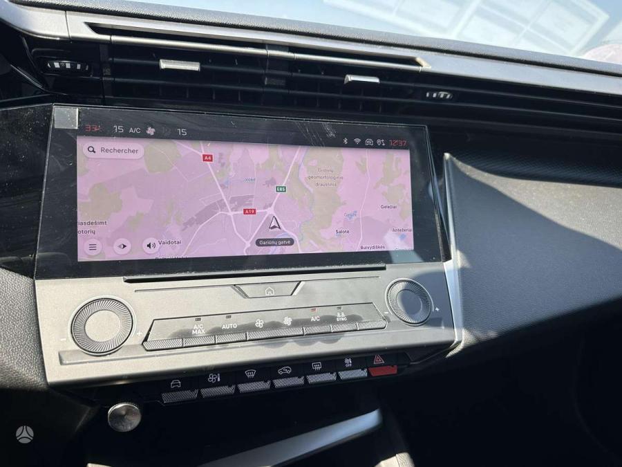 Black Peugeot 308 2023 in Vilnius, with an engine capacity of 1.20 L and mileage of 166 thousand km for 10647 €, photo 14 on AUTOMOTO.COM.LV