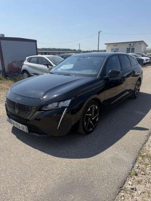 Black Peugeot 308 2023 in Vilnius, with an engine capacity of 1.50 L and mileage of 150 thousand km for 10770 €, photo  on AUTOMOTO.COM.LV