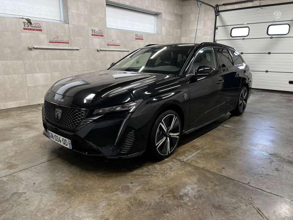 Black Peugeot 308 2023 in Marijampole, with an engine capacity of 1.20 L and mileage of 140 thousand km for 15488 €, photo 1 on AUTOMOTO.COM.LV