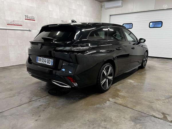 Black Peugeot 308 2023 in Marijampole, with an engine capacity of 1.20 L and mileage of 140 thousand km for 15488 €, photo 6 on AUTOMOTO.COM.LV