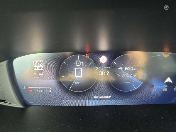 Melns Peugeot 308 2023 Marijampole, ar dzinēja tilpumu 1.50 L un nobraukumu 147 tūkst. km par 14278 €, foto 9 vietnē AUTOMOTO.COM.LV